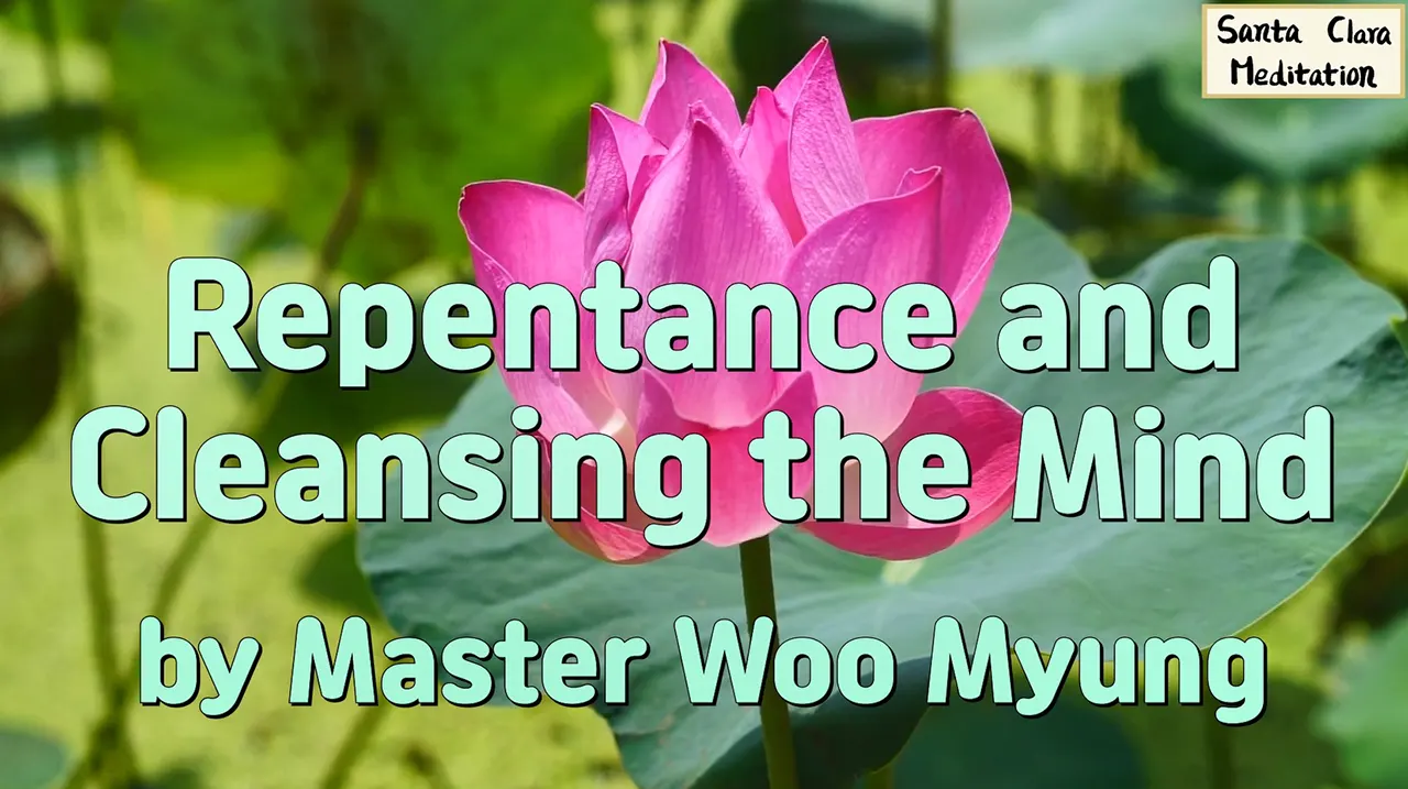 💧 Repentance and Cleansing the Mind | Master Woo Myung