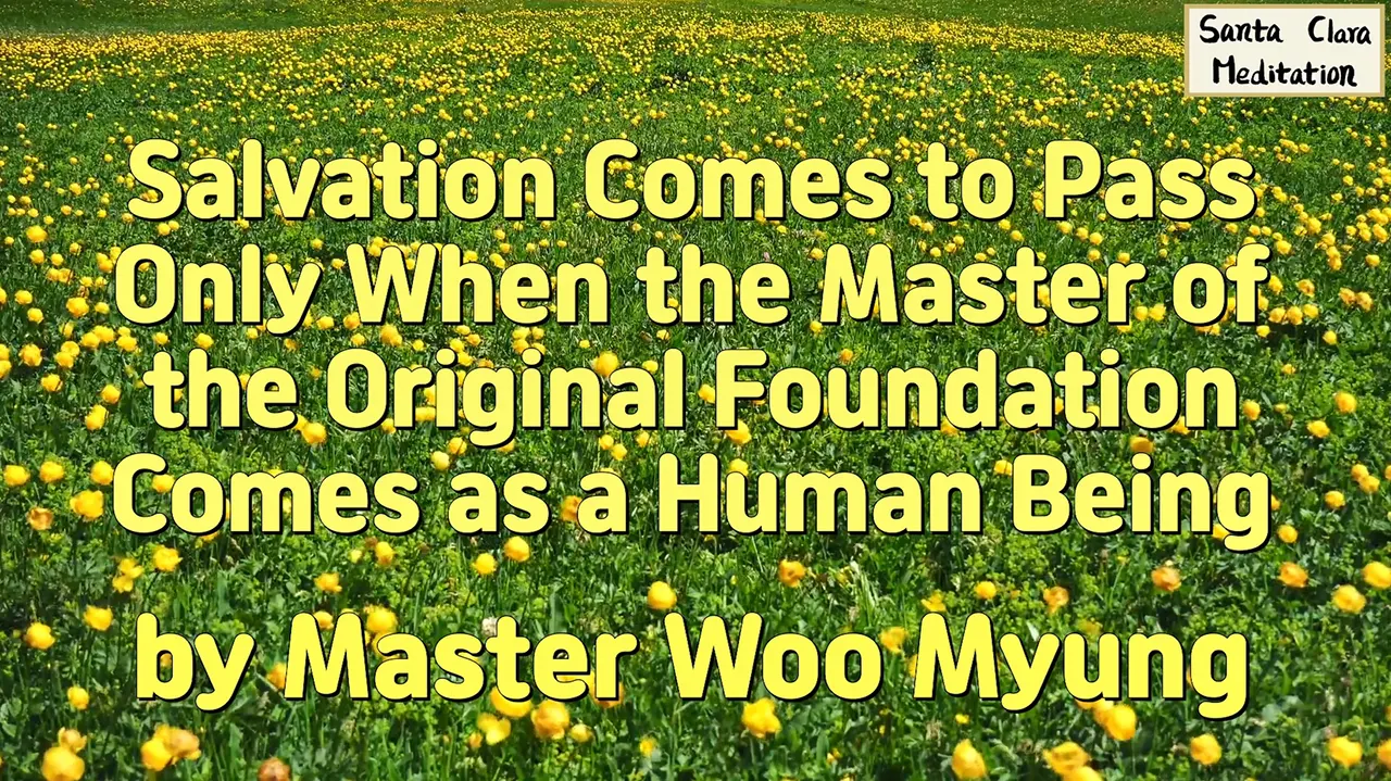🌠 Salvation and the Master of the Original Foundation: Eternal Life ...